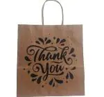Buy PRB Bags presents thank you bag| paper bag | craft paper bag | eco ...