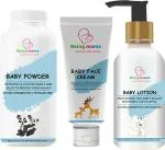 Buy Being mama White Baby Powder 100 gm Baby Natural Face Cream 100 gm ...