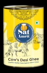 Buy Sat Amrit 2L Pure Cow Ghee | Premium Cow Ghee | Better Digestion ...
