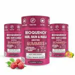 Buy BIOQUENCH Biotin Gummies For Healthy Hair, Bright Skin & Nails ...