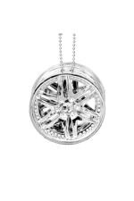 Buy Aclix Silver Rose and Jasmine Alloy Wheel Hanging Airfreshner Pack of 2 Online at Best ...