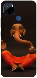 Buy GOLDALPHA Multicolor Plastic Back Cover For Realme C25 Online at ...