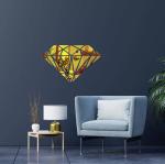 Buy Rawpockets Golden Multicut Diamond Shape Online at Best Prices in ...