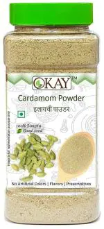 Buy OKAY Natural Cardamom Powder with Airtight Aroma Lock Packed Jar ...