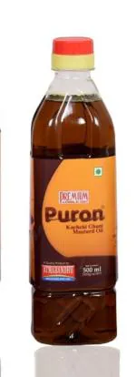 Buy Puron Musturd Oil, 500 Ml - Pack Of 10 Online at Best Prices in ...