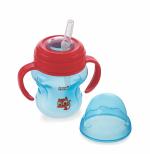 Buy BeeBaby Blue No-Spill Flex Straw Sippy/Sipper Cup 150ml. 5oz. with ...
