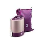 Buy VAYA TYFFYN Purple Oval Shape Copper Finished Stainless Steel Lunch ...
