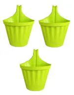 Buy AgriFix Plastic Gamla 7 inch Flower Plant Pots Indoor & Outdoor ...