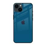 Buy Qrioh Cobalt Blue Glass Case for Apple iPhone 14 Online at Best ...
