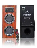 Buy Mintronics Mi-555 Excellence Multimedia Home Dj Tower Speaker System 6 Inches Subwoofer Bt 3 ...