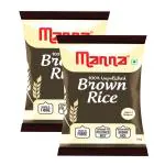 Buy Manna Brown Rice 10kg | Unpolished | 100% Natural | Naturally Low ...