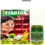 Buy Herbshd FEROTONE IRON-VITAMIN TONIC & PERFECT HEALTH CAPSULE FOR ...