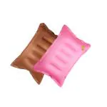 Buy Duckback Polyster Dual Color Air Travel Pillow Pack of 2(Pink,Brown ...