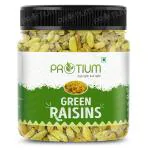 Buy PROTIUM Premium Seedless Green Raisins Value Pack, 1kg Online at ...