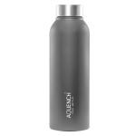 Buy AQUENCH Stainless Steel Colored Fridge Water Bottle with Steel ...