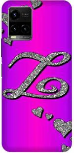 Buy Zepboom Vivo Y21A, V2149, Vivo Y21E Pink Plastic L Alphabet Printed ...