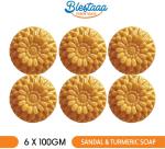 Buy Blestaaa Essentialss Sandal and turmeric soap for Skin Brightening ...