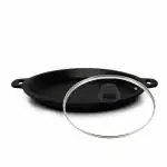Buy EUGOR Now in India Pre-Seasoned Cast Iron 9 inch Frying Pan with ...