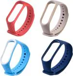 Buy Microcart Silicone Multicolor Smart Band Strap For Xiaomi Mi Band ...