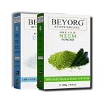 Buy BEYORG Natural Epsom Salt Powder and Neem Powder for Conditioning ...