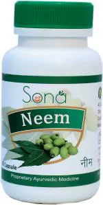 Buy SONA HEALTHCARE Neem Pure Extract 500 mg Capsule -60 Capsules( Pack ...