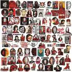 Buy PIXELARTZ Money Heist TV Show Theme DIY Vinyl Stickers for Laptop ...