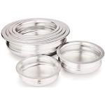 Buy Jayam Traditional Anodized Aluminum/INDOLIUM URLI Set of 6 Online ...