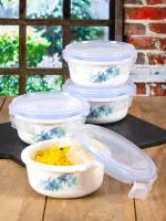 Buy Cello Opalware Storage Container with Lid (set of 4pcs) Online at ...