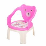 Buy BAYBEE Blue Small Portable Soft Cushion Plastic Chair for Kids Upto ...