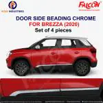 Buy FALCON CAR DOOR SIDE BEADING IN CHROME FOR USE IN BREZZA 2020 ...