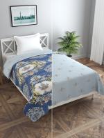 Buy MORADO Poly Cotton 210 TC Single Bed Size Reversible Duvet Cover ...