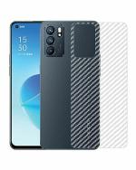 Buy GADGETRONICS Oppo Reno 6 5G Transparent Vinyl and Carbon Fibre ...