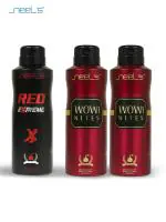 Buy neel's COMBO RED EXTREME & 2WOW NITE Deodorant Body Spray - For Men ...