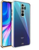 Buy Clickaway Xiaomi Redmi Note 8 Pro Cover Premium Elegant Chrome ...