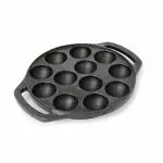 Buy ROSTON Cast Iron Paniyaram Appam Pan Appe Ponganalu Pan Chatti ...