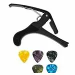Buy chordify Guitar capo z with 5 free picks Guitar Accessories Set ...