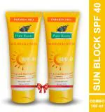 Buy Pure Roots Sunscreen - SPF 40 Sun Block Lotion Uva & Uvb Protection ...