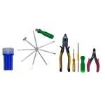Buy Flymoon Hand tool kit 4"8Pcs Screwdriver|Cutting Piler|Line Tester ...