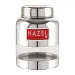 Buy HAZEL Stainless Steel Masala Container | Barni Shape See Through ...