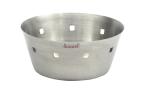 Buy Olrada Stainless Steel Round Shape Bread/Roti Basket, Silver, 1Pc ...