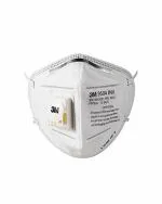 Buy 3M 9504INV White Non Woven Fabric Respirator Mask (Pack of 10 ...