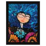 Buy ArtX Multicolor Abstract Face Wall Art Painting 10.0 x 13.0 Online ...