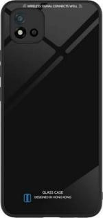 Buy Mcase Glass, Silicon Black Back Cover For Realme C11 2021 Online at ...