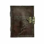 Buy Hansa Handicrafts Leather Handmade Journal diary Brown Infinity ...