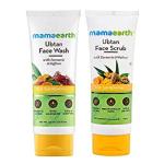 Buy Mamaearth Tan Removal Combo(Ubtan - Face Wash 100ml + Face Scrub 100g) Online at Best Prices ...