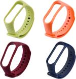 Buy Microcart Silicone Multicolor Smart Band Strap For Xiaomi Mi Band ...