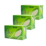 Buy Queue Silka Green Papaya whitening Herbal soap pack of 3 Online at Best Prices in India ...