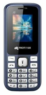 Buy Micromax J2, Dual SIM, Dark Blue, Feature Phone Online at Best ...
