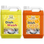 Buy B&B BLISS & BLUSH Dish Cleaning Gel - Lemon, Orange 1L each (Pack ...