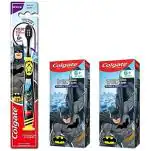 Buy Colgate Kid's Batman extra Soft Toothbrush - 2 pc Batman Toothpaste ...